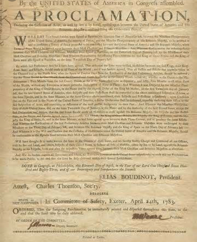 1763- February 10: Treaty of Paris ends French and Indian War (1754 ...