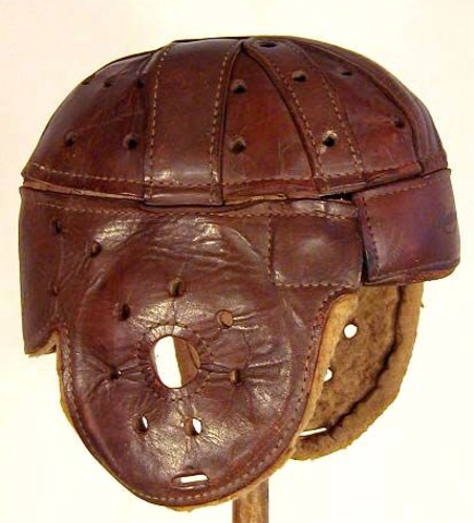The Evolution of Football Helmets timeline | Timetoast timelines