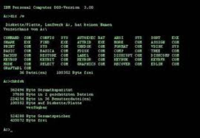 Los sistemas operativos y su evolución timeline | Timetoast timelines