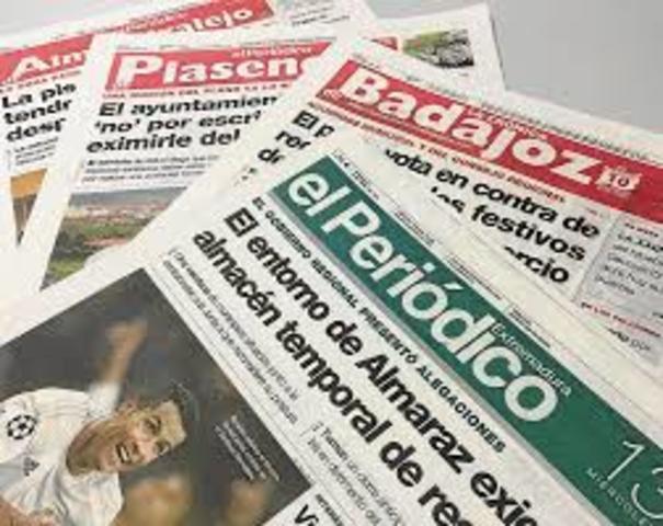 Evolución de los Medios de Comunicación timeline | Timetoast timelines