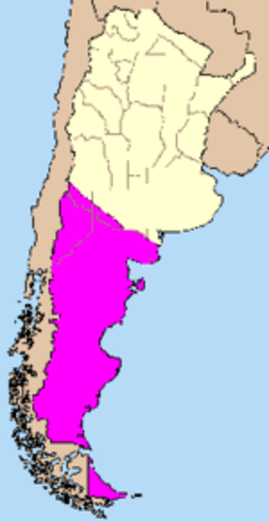 Patagonia geo timeline | Timetoast timelines