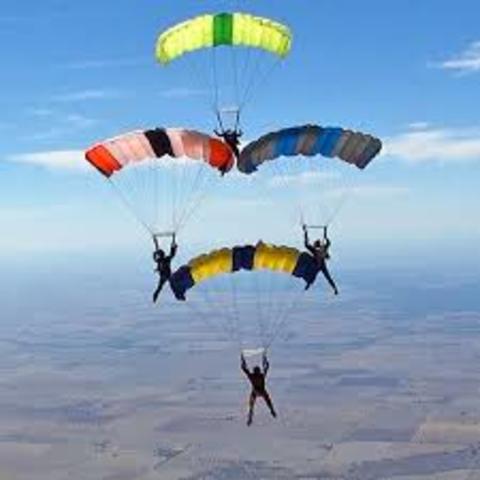 Parachute history timeline | Timetoast timelines