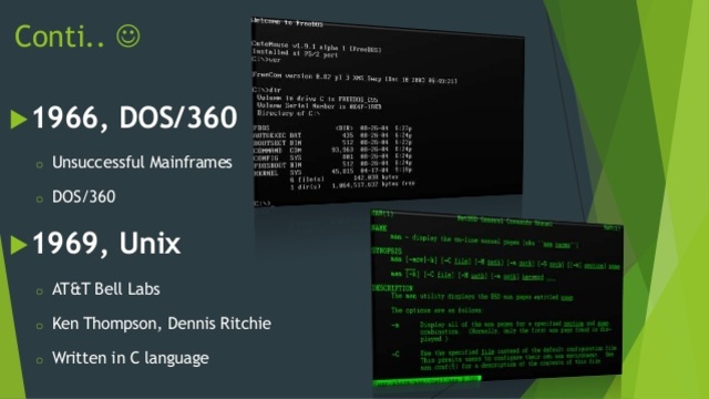 Sistema Operativo timeline | Timetoast timelines