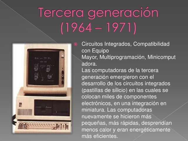 GENERACIONES DE LAS COMPUTADORAS timeline | Timetoast timelines