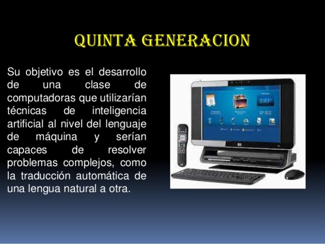 GENERACIONES DE LAS COMPUTADORAS timeline | Timetoast timelines