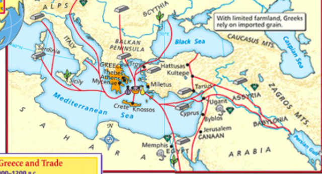Ancient Greece: Minoans (3000 B.C.E.) to the rise of democracy (488 B.C ...