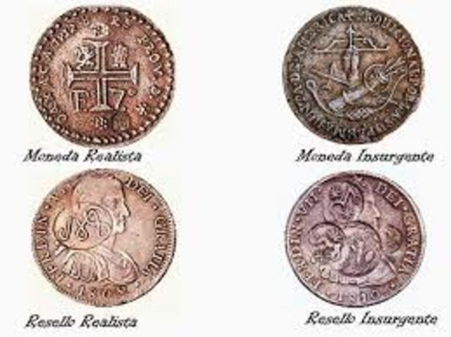 Historia de las Monedas timeline | Timetoast timelines