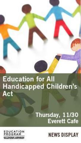 Special Education Advocacy Movements timeline | Timetoast timelines