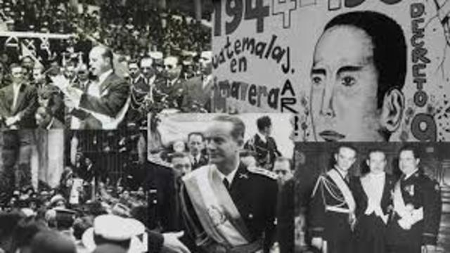 EL ESTADO DEMOCRATICO DESARROLLISTA (1944-1954) Juan José Arévalo ...