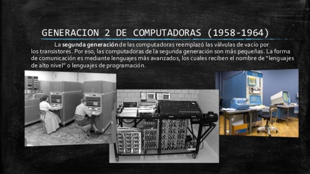 Generación de Computadoras timeline | Timetoast timelines