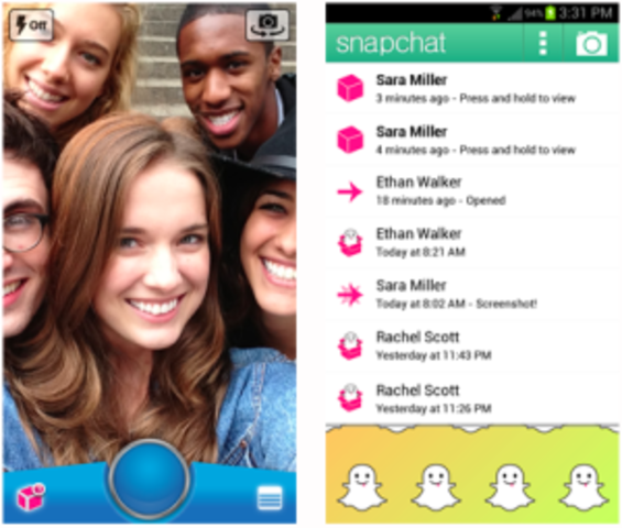 The Evolution of Snapchat timeline | Timetoast timelines