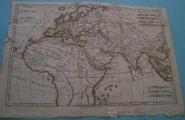 La Evolucion De La Cartografia timeline | Timetoast timelines