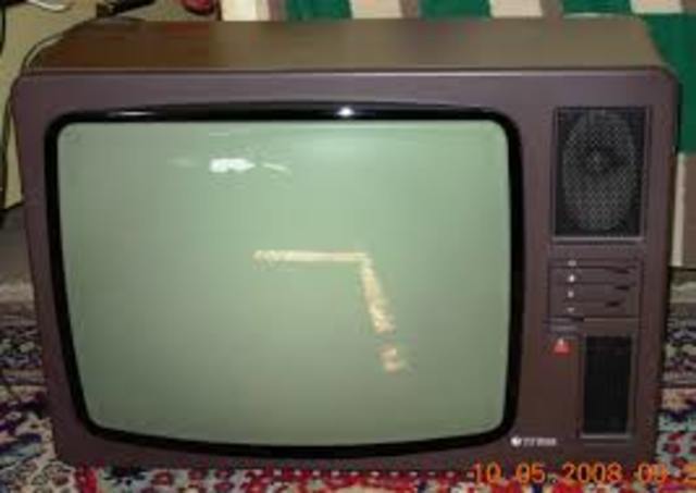 History of the tv timeline | Timetoast timelines