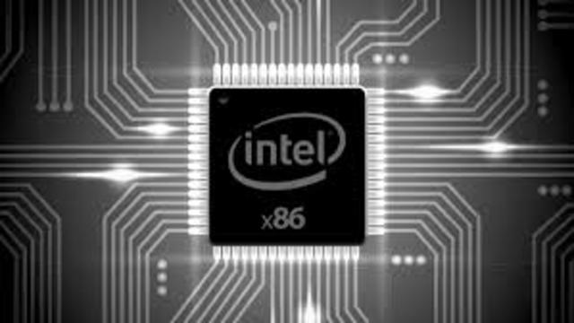 Evolución de los procesadores Intel X86 timeline | Timetoast timelines