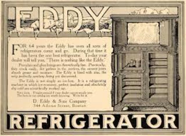 Refrigerator timeline | Timetoast timelines