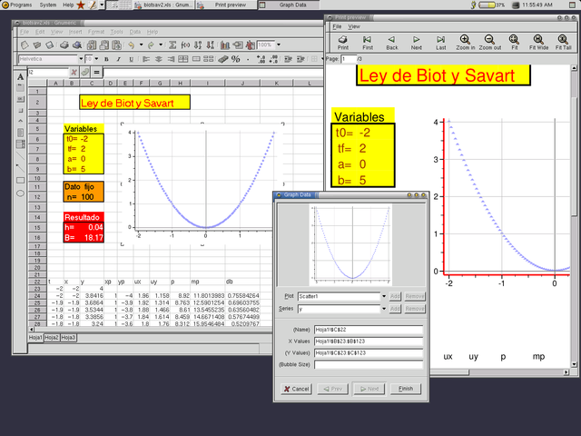 Gnumeric Hoja De Clculo Software De Computadora Imagen