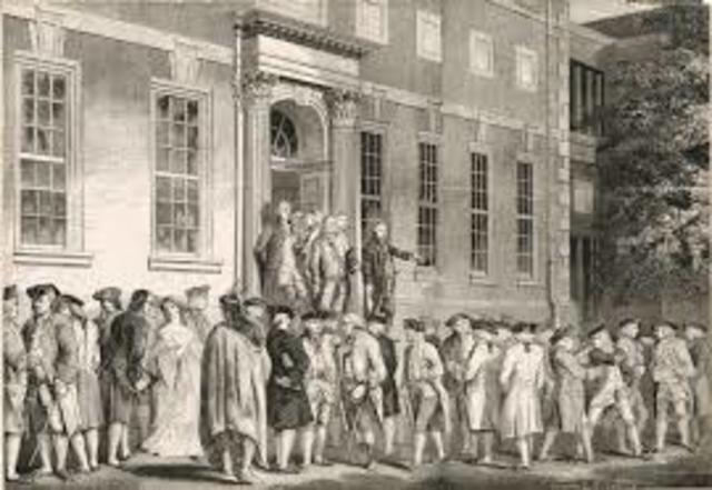 American Revolutionary War timeline | Timetoast timelines