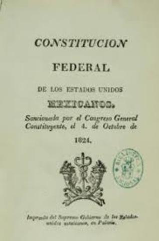 Evolución histórica de las constituciones en México timeline ...