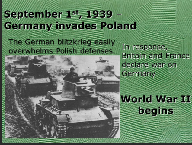 WORLD WAR II (The War in Europe) timeline | Timetoast timelines