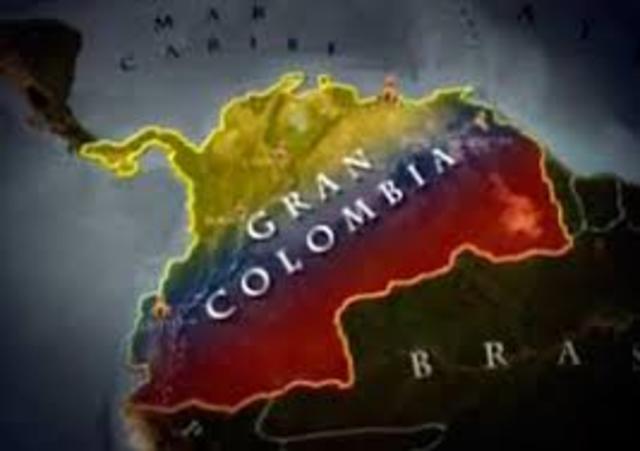 Períodos de la historia de Colombia timeline | Timetoast timelines