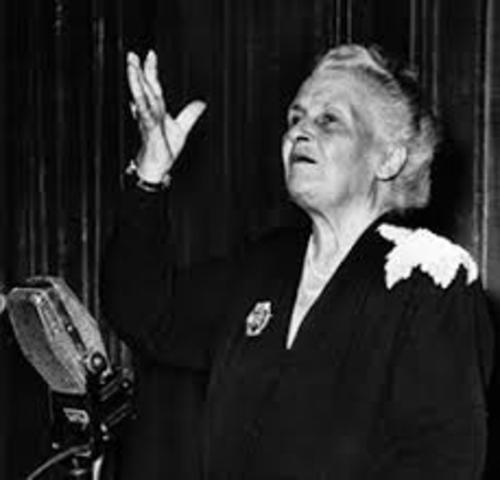 Maria Montessori - Paden Cook timeline | Timetoast timelines