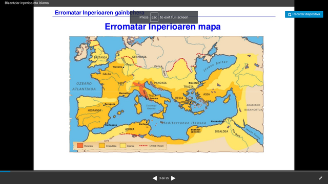 ERROMA INPERIOAREN GAINBERA timeline | Timetoast timelines