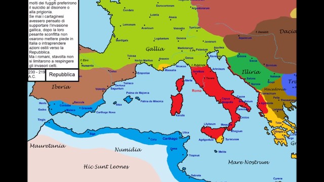 Le guerre di espansione di Roma nel Mediterraneo timeline | Timetoast ...