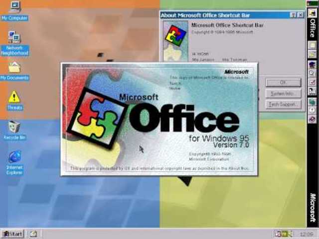 linea de tiempo de paquete de office timeline | Timetoast timelines