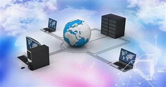 REDES DE COMUNICACIÓN timeline | Timetoast timelines