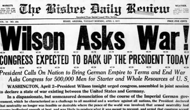 WW1 timeline | Timetoast timelines