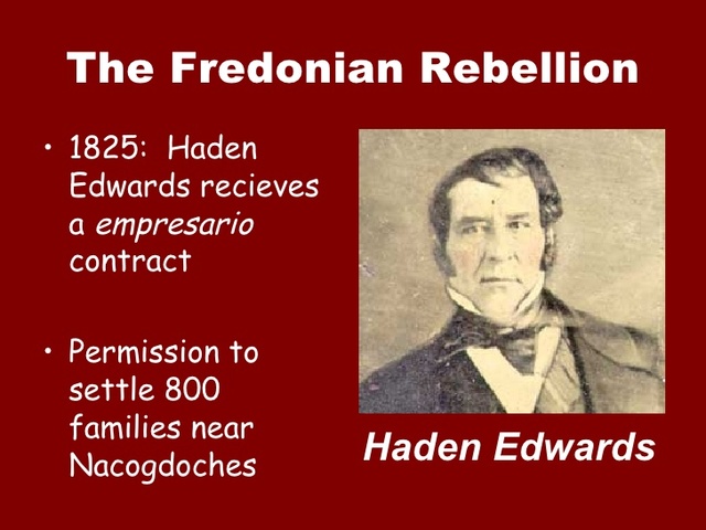 Mendoza - TEXAS REVOLUTION TIMELINE timeline | Timetoast timelines