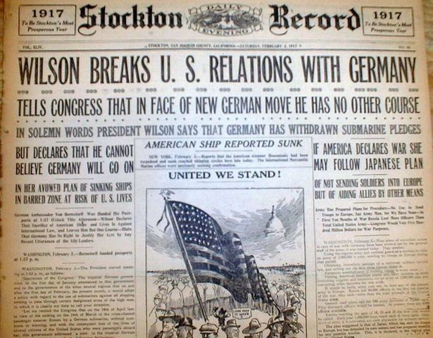 WWI timeline | Timetoast timelines