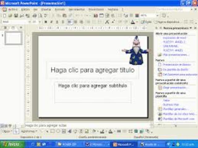 evolución de PowerPoint timeline | Timetoast timelines