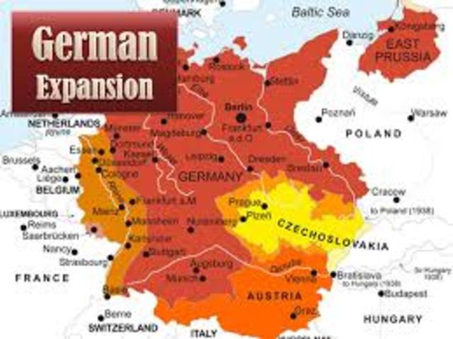German Expansion Timeline | Timetoast timelines