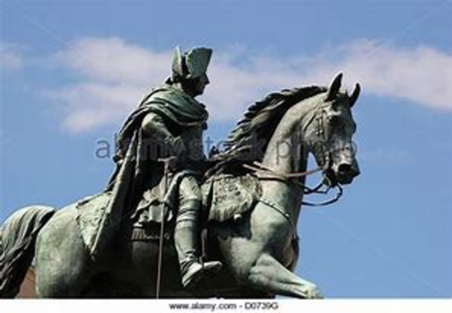 Frederick the great timeline | Timetoast timelines