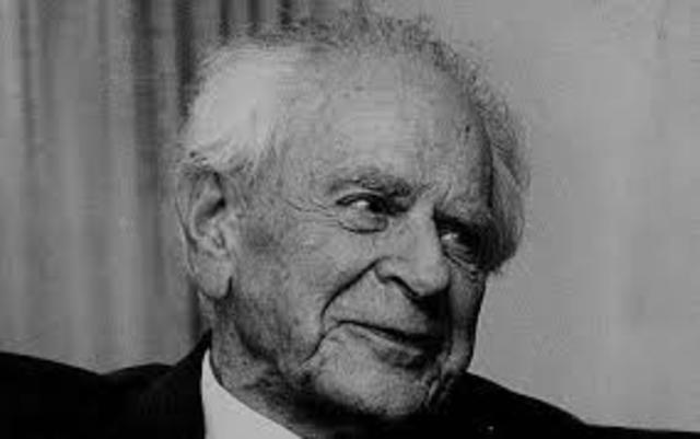 Sir Karl Raimund Popper (1902-1994) timeline | Timetoast timelines