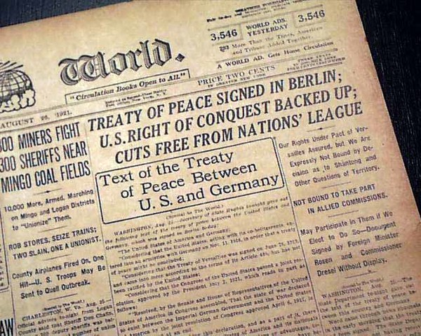 Timeline of major treaties in the conclusion and aftermath of WW1 ...