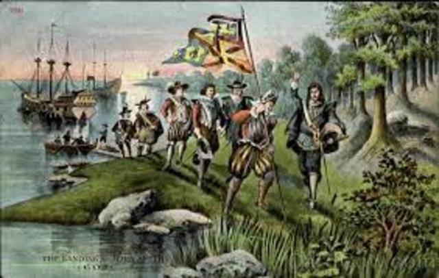 American History 1600 - 1700 timeline | Timetoast timelines