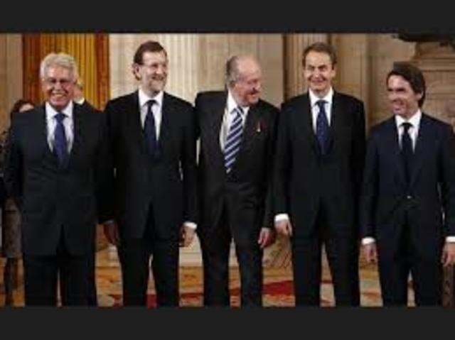 Presidents of Spain timeline | Timetoast timelines