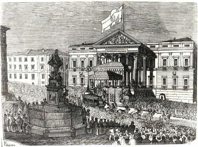 Isabel II y la construcción del Estado liberal (1833-1868) timeline ...
