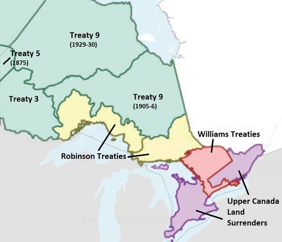 Canada Treaty Timeline | Timetoast timelines