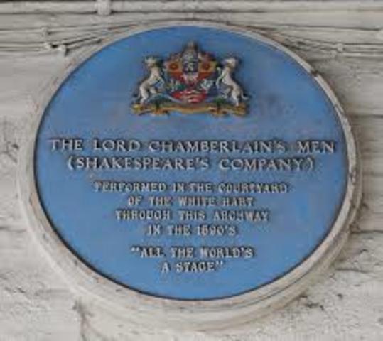 William Shakespeare timeline | Timetoast timelines