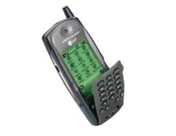 CELULARES 1990 timeline | Timetoast timelines