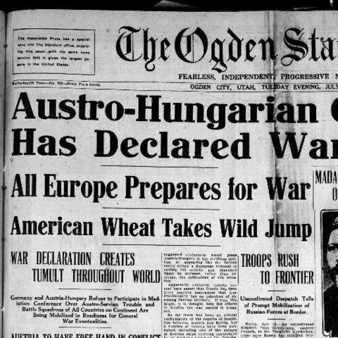 World War 1 timeline | Timetoast timelines