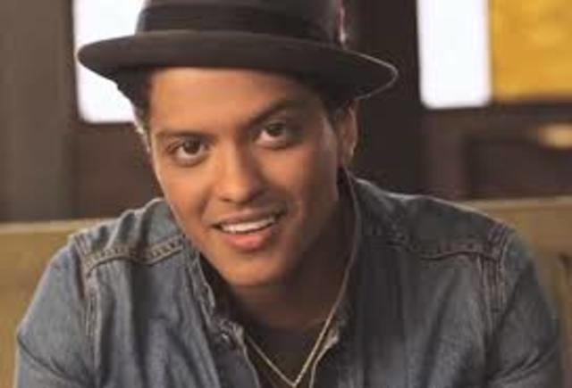 Bruno Mars timeline | Timetoast timelines