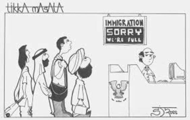 A Brief History on U.S. Immigration timeline | Timetoast timelines