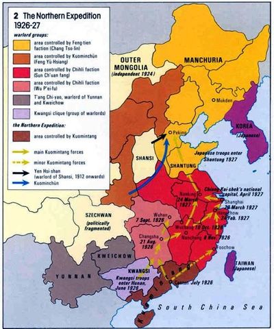Causes of the Chinese Civil War timeline | Timetoast timelines