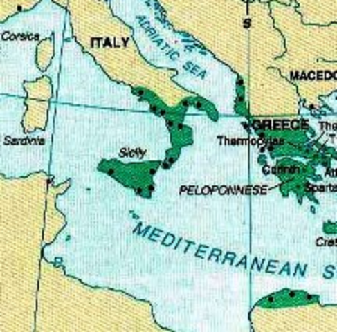 Ancient Greece - Minoans to Democracy timeline | Timetoast timelines