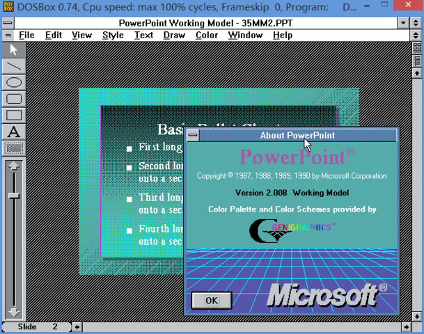 Historia y evolución de Power Point timeline | Timetoast timelines
