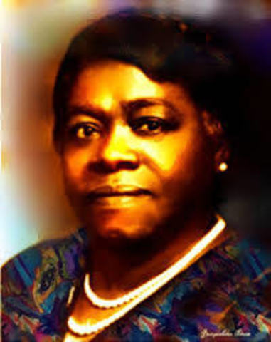 Mary McLeod Bethune timeline | Timetoast timelines